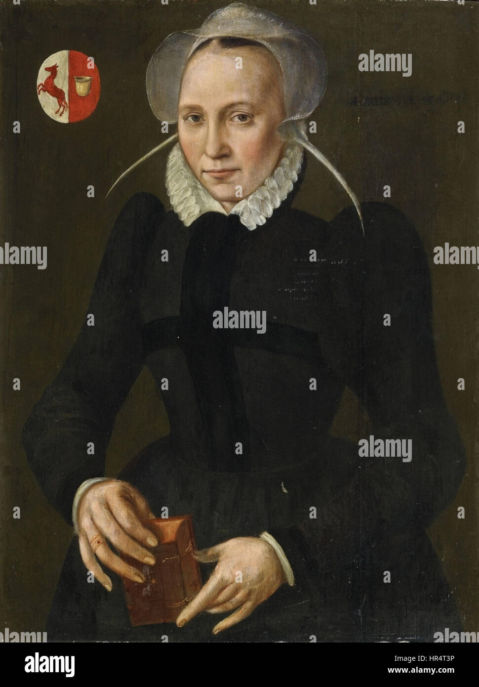 Portrait Maria van der Swan Stock Photo - Alamy