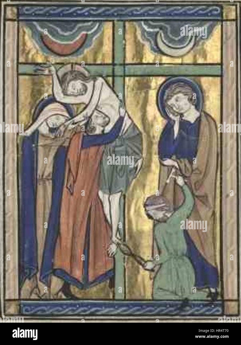 The 'Potocki Psalter' is a medieval illuminated manuscript that ...