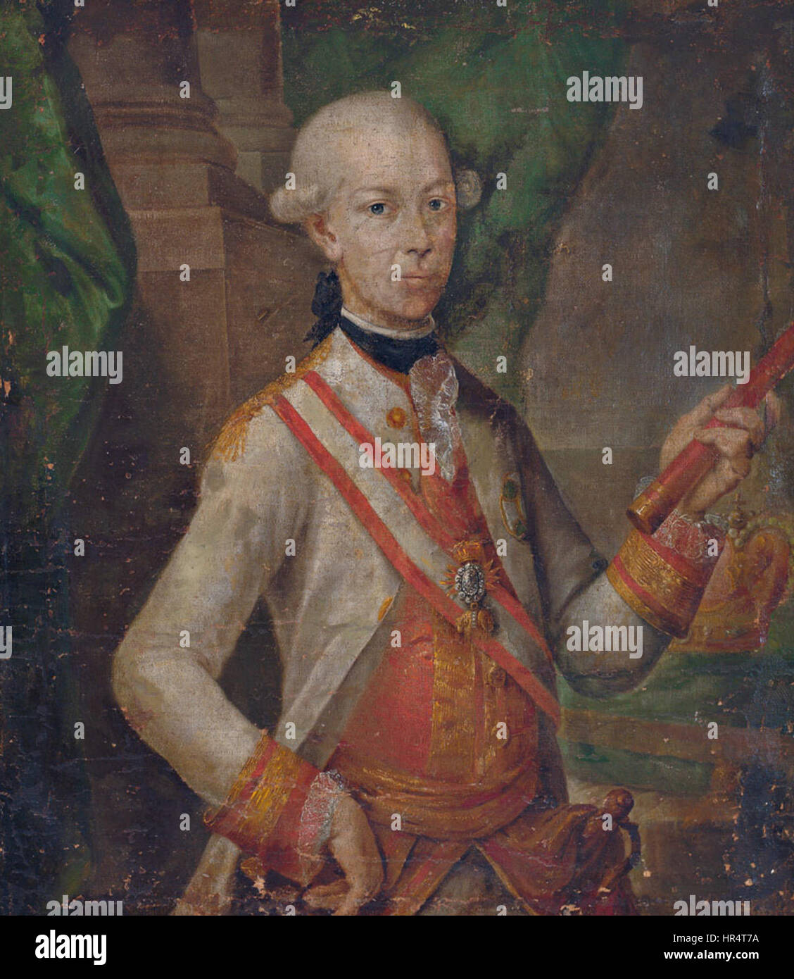 The portrait of Kaiser Joseph II presents the Holy Roman Emperor during ...