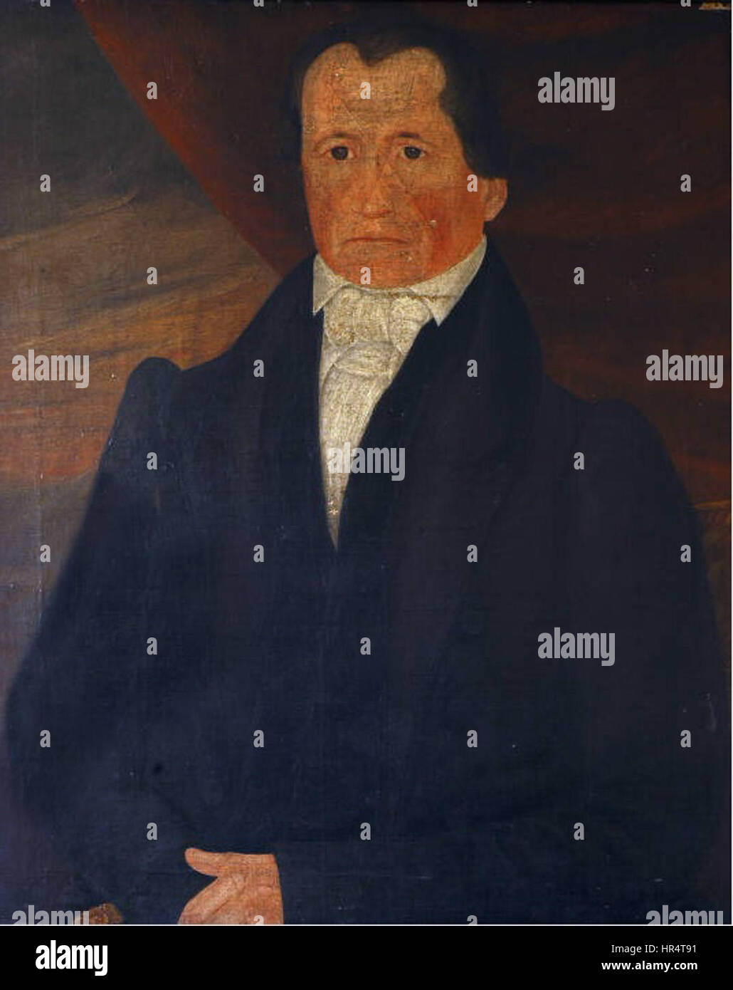 Ralph Osborn portrait 1815 Stock Photo - Alamy