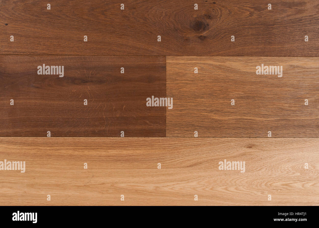 Top view photo of rustic smoked and natural oiled german oak wood floor ...