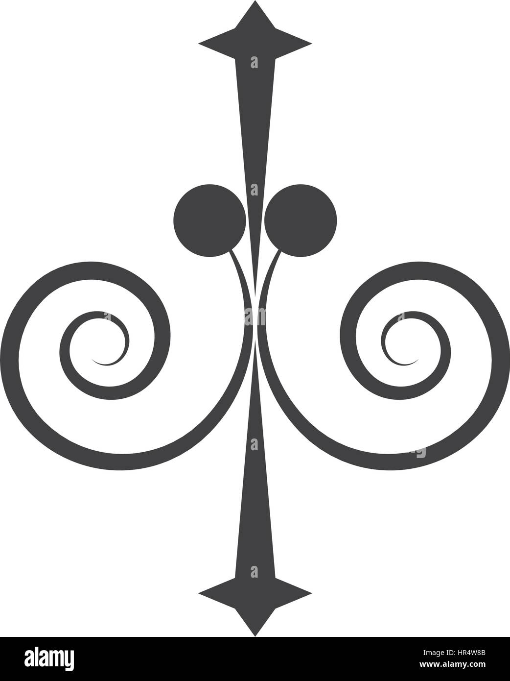 decorate ornate scroll style Stock Vector Image & Art - Alamy