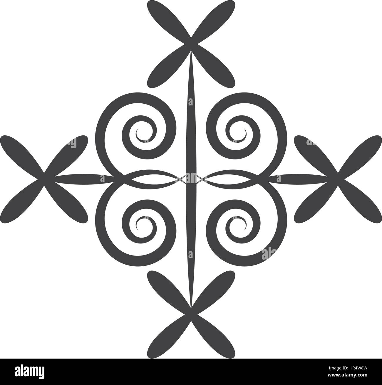 scroll decorate ornate style Stock Vector Image & Art - Alamy