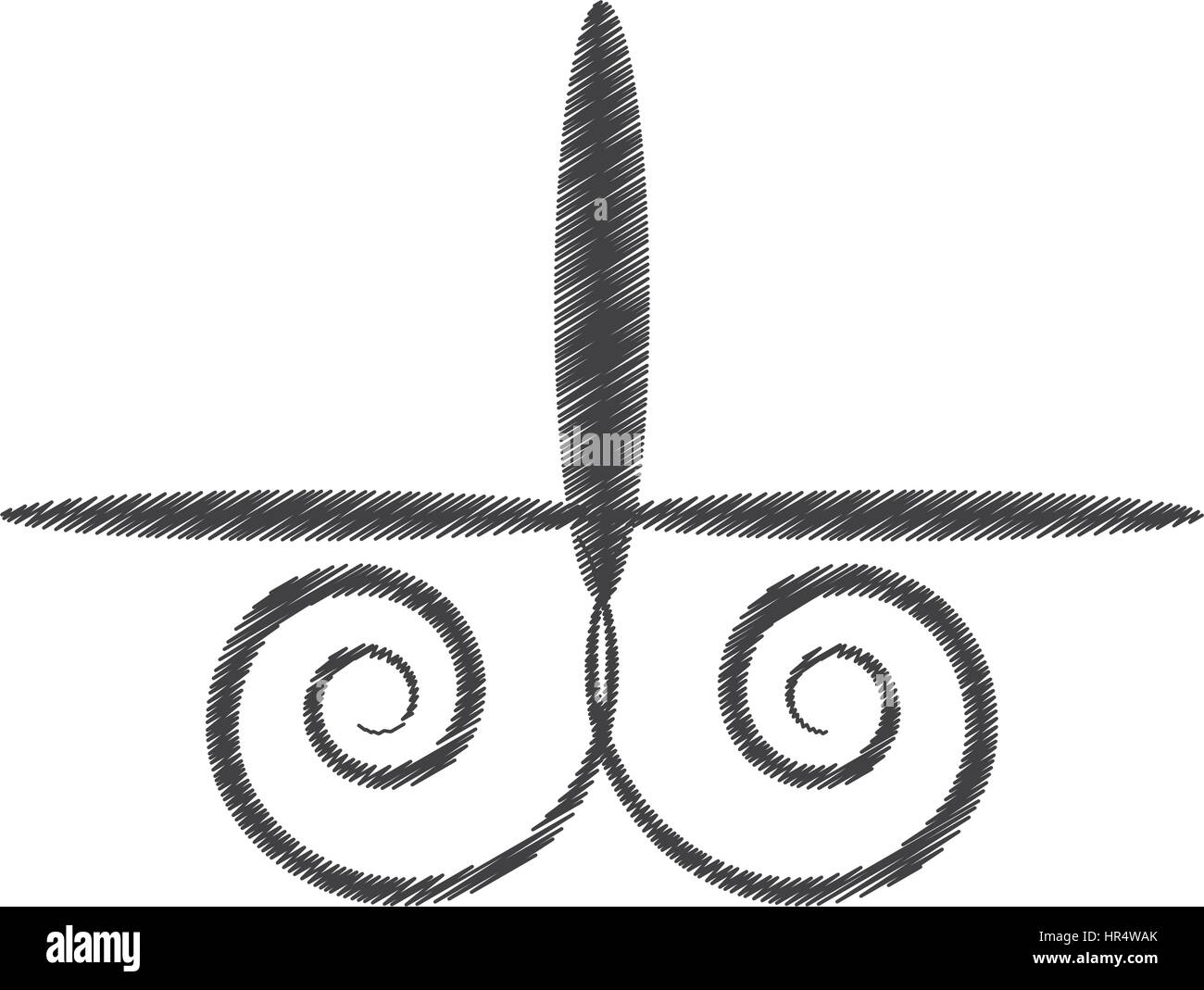drawing decorative ornate style design Stock Vector Image & Art - Alamy