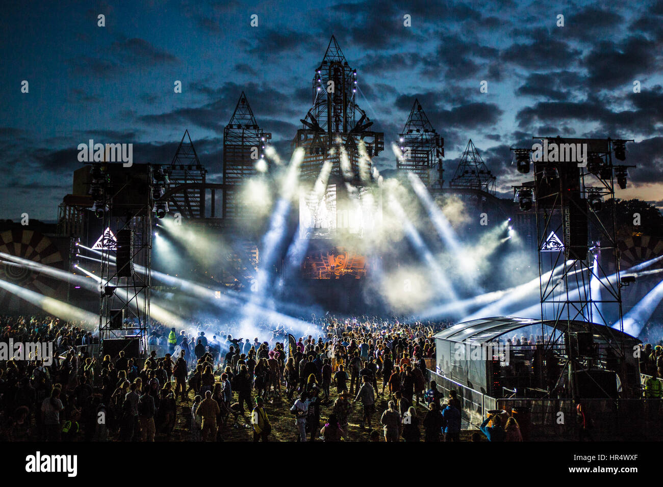 The Crowds At Boomtown Festival, England, UK Stock Photo - Alamy
