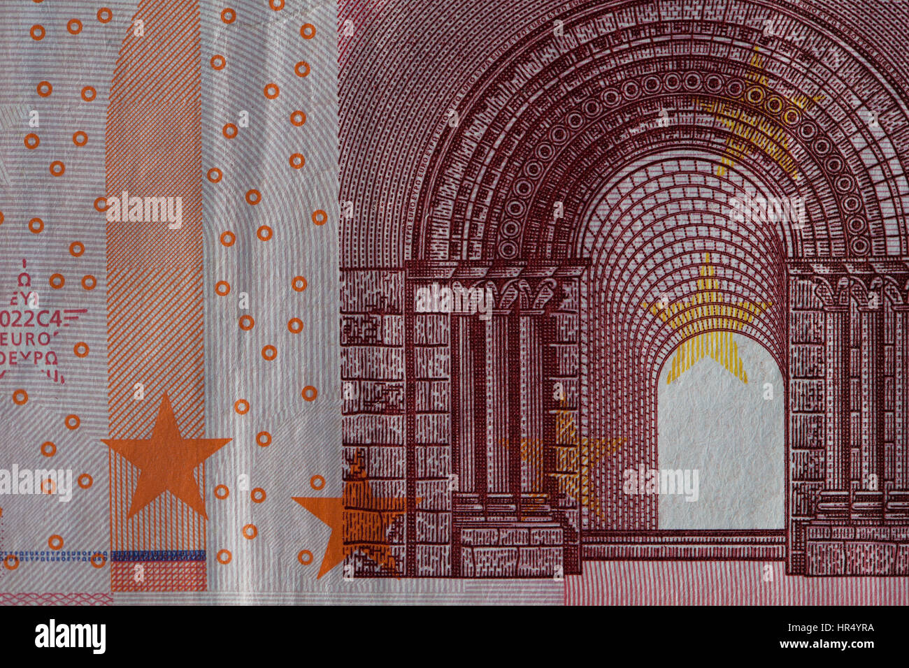 Closeup of a used 5 Euro paper money bill Stock Photo - Alamy