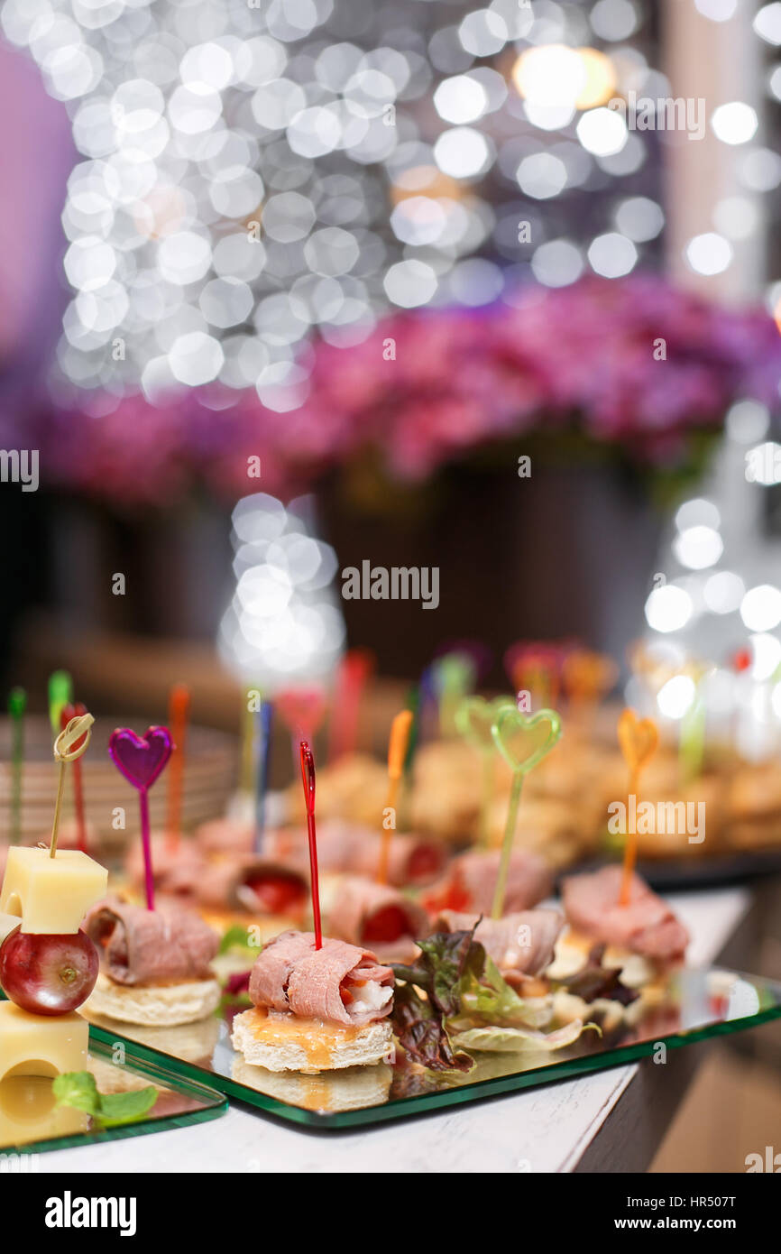 Beef canape hi-res stock photography and images - Alamy
