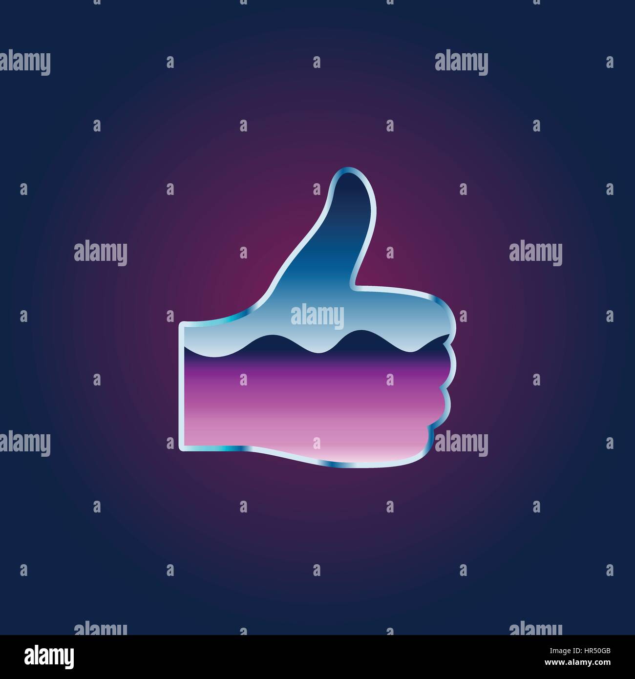 Thump up Stock Vector Images - Alamy