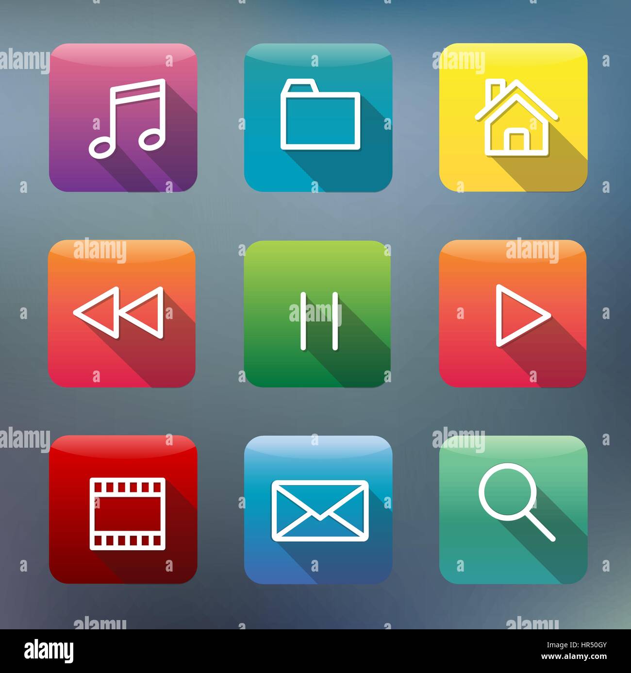 Share folder vector vectors hi-res stock photography and images - Alamy