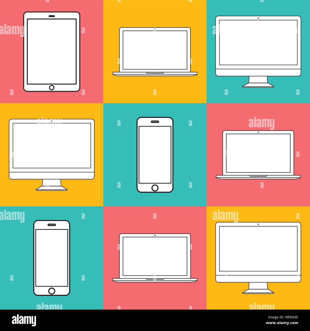 Technology Digital Device Icon Vector Graphic Stock Vector Image & Art ...