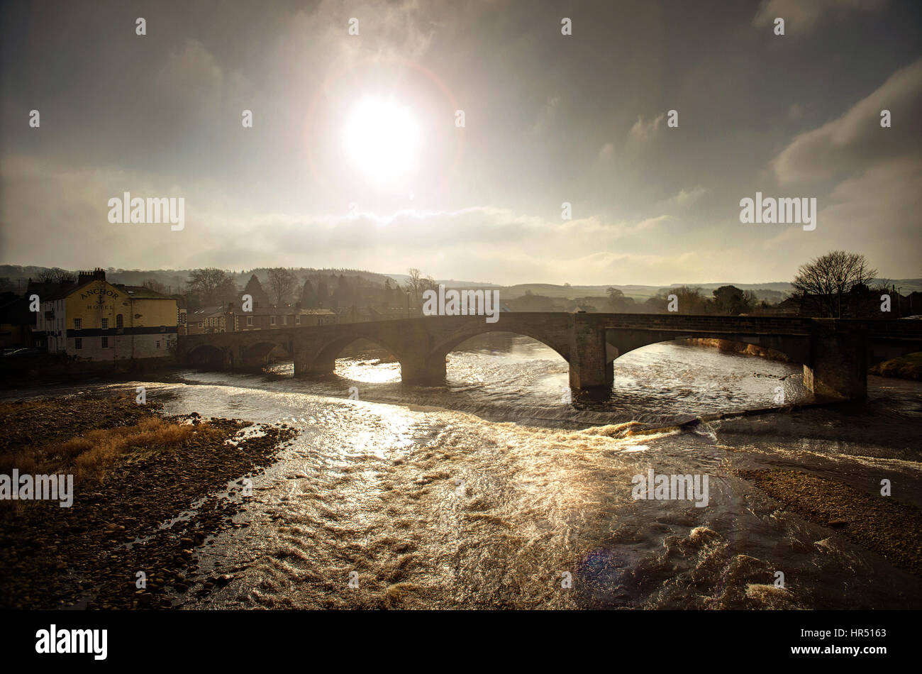 Haydon Bridge, River South Tyne, Northumberland Stock Photo - Alamy