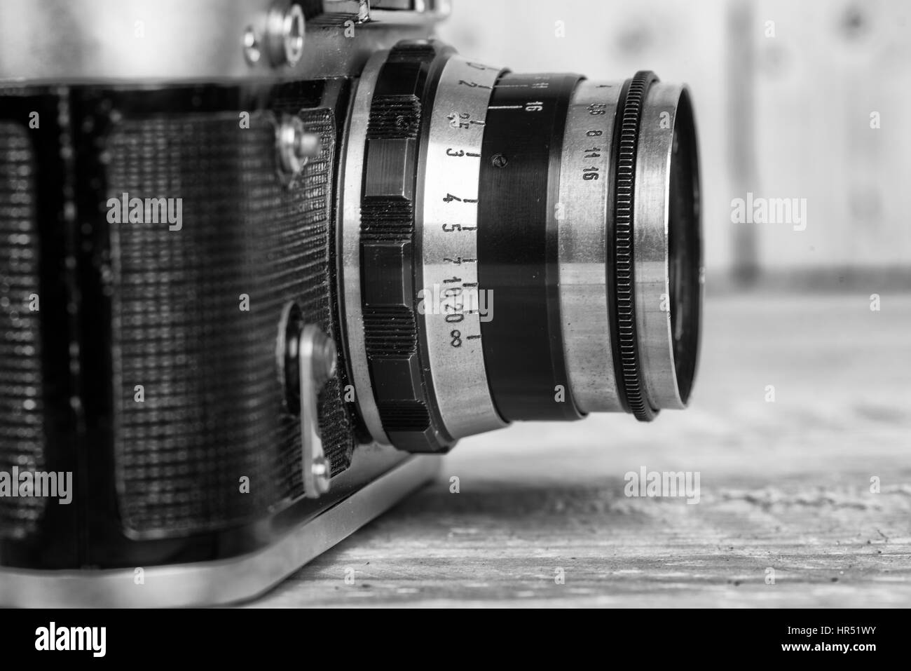 Vintage film cameras Stock Photo - Alamy