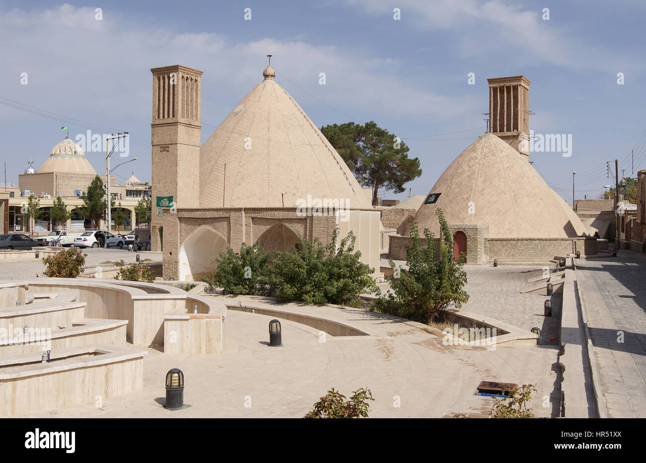NAIN, IRAN - OCTOBER 10, 2016: Traditional water reservoirs on October ...