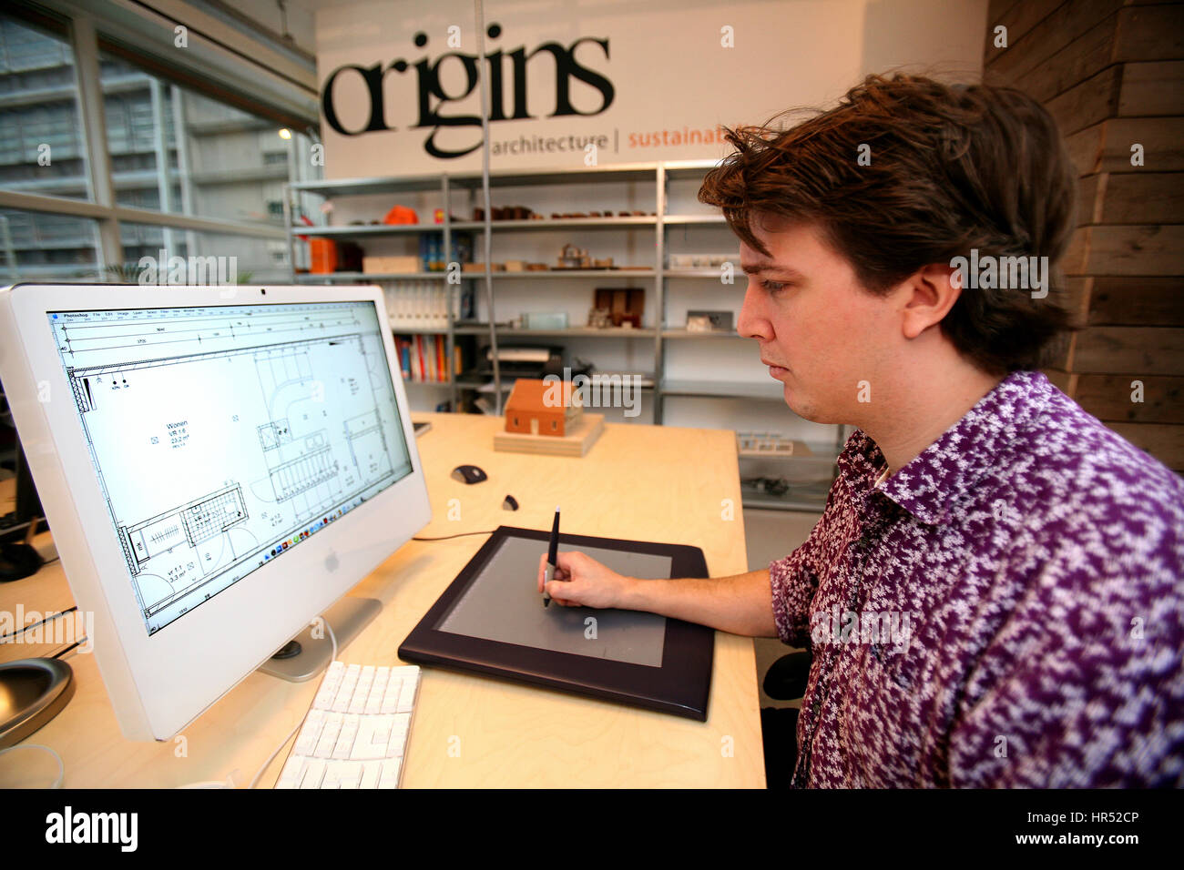 architect at work Stock Photo - Alamy