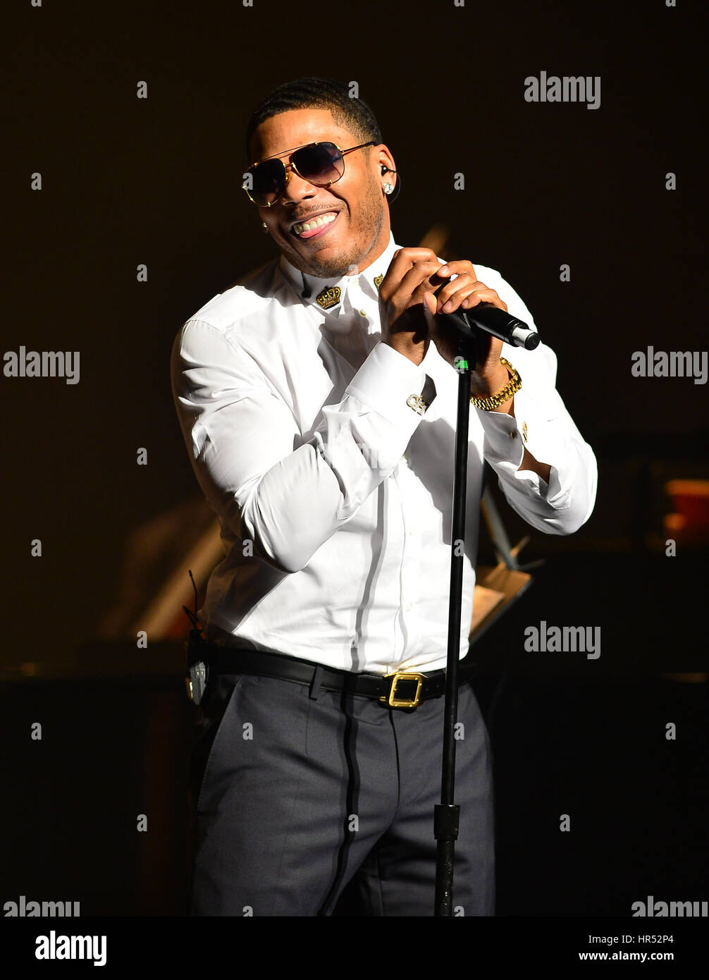 Nelly performs a Night of Symphonic Hip-Hop accompany with the Symphony ...