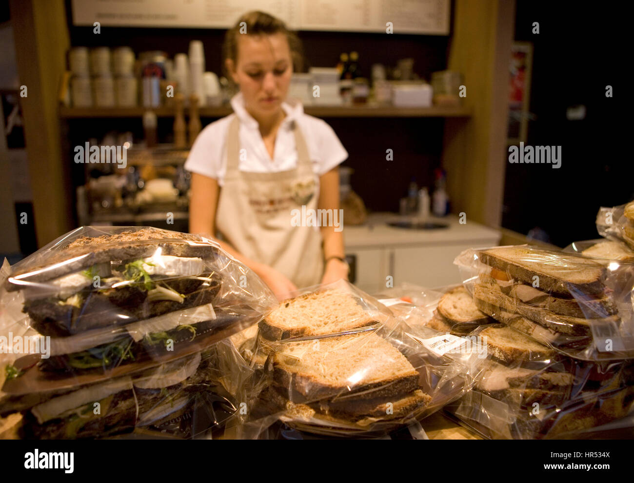 baker at work Stock Photo - Alamy