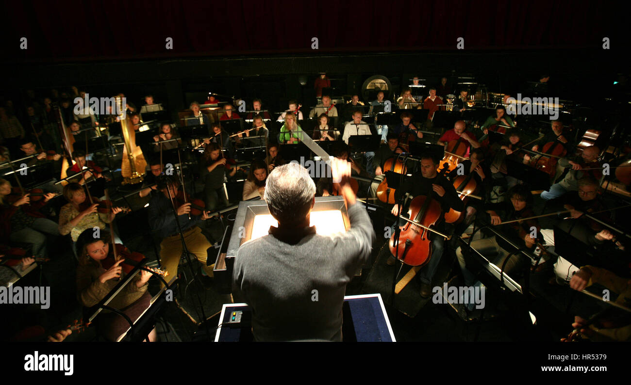 Dutch orchestra in amsterdam music theatre Stock Photo - Alamy