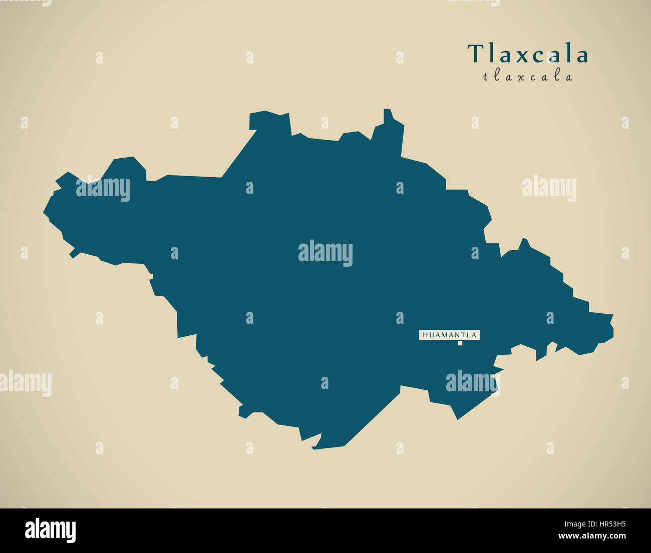 Map of tlaxcala hi-res stock photography and images - Alamy