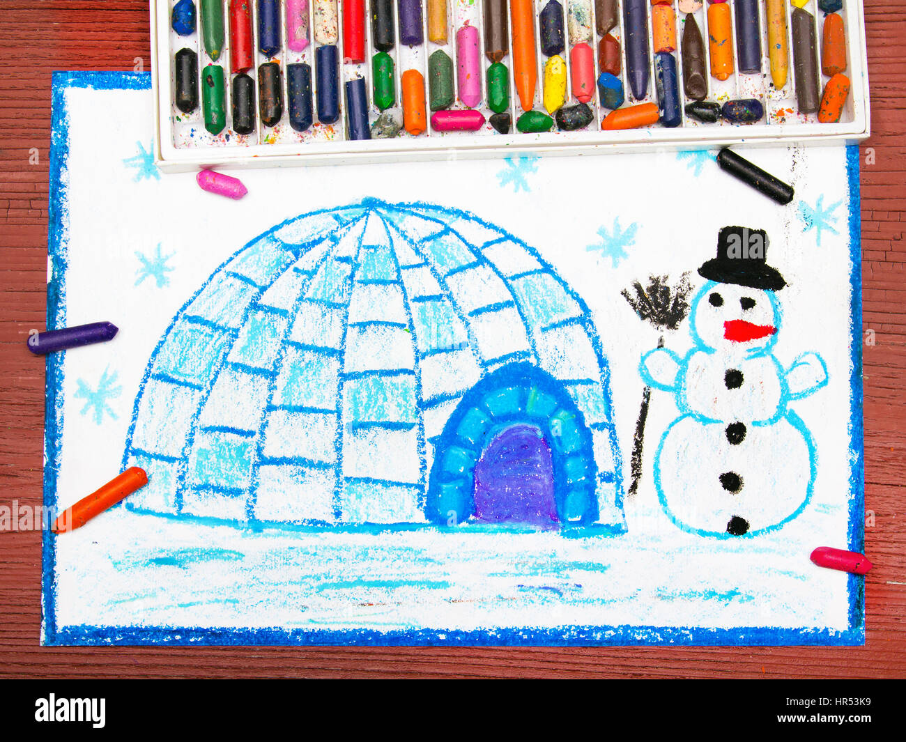 Iglo Of Snow High Resolution Stock Photography and Images - Alamy
