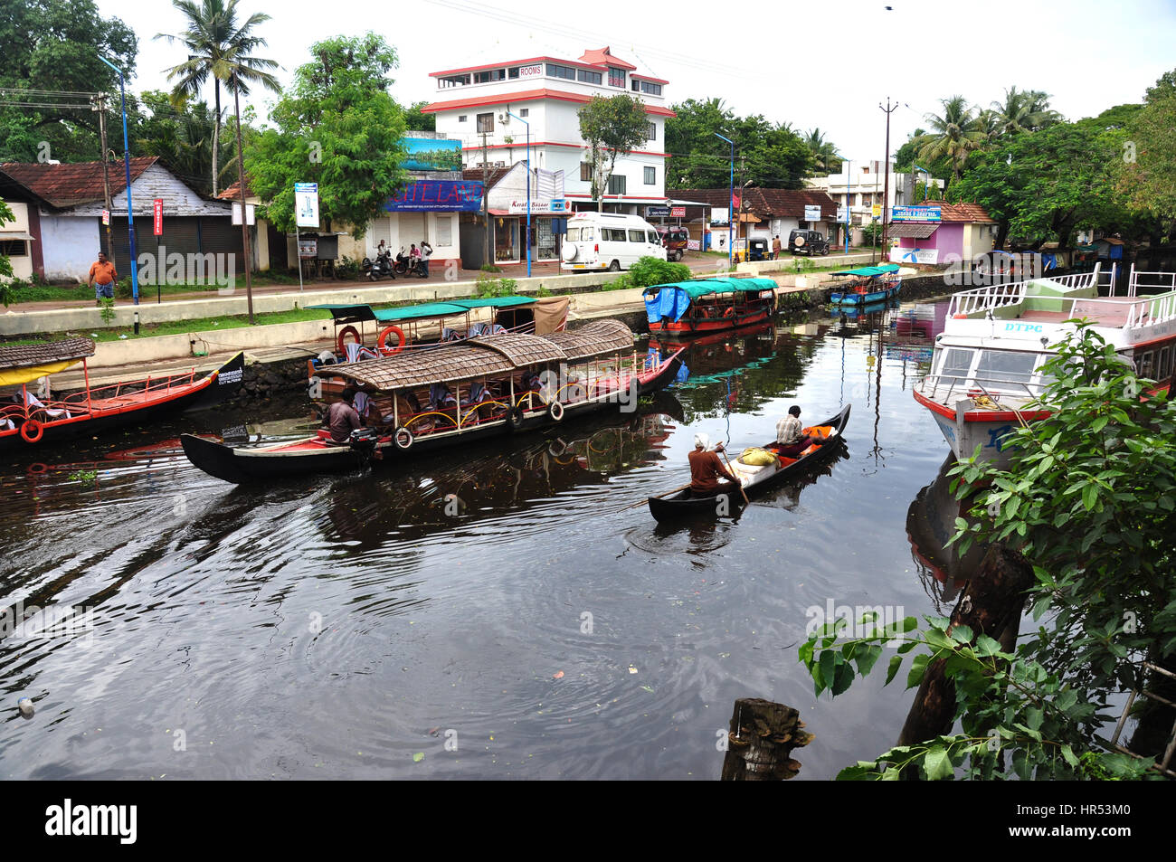Alleppey backwaters kerala india hi-res stock photography and images ...