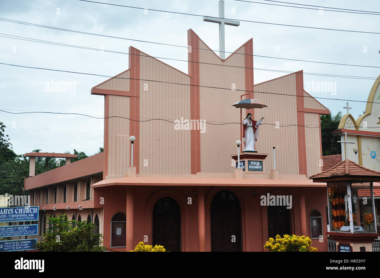 Christian Church, Kerala India (Photo Copyright © by Saji Maramon Stock ...