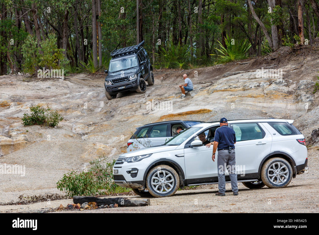 Land rover driving experience hi-res stock photography and images - Alamy