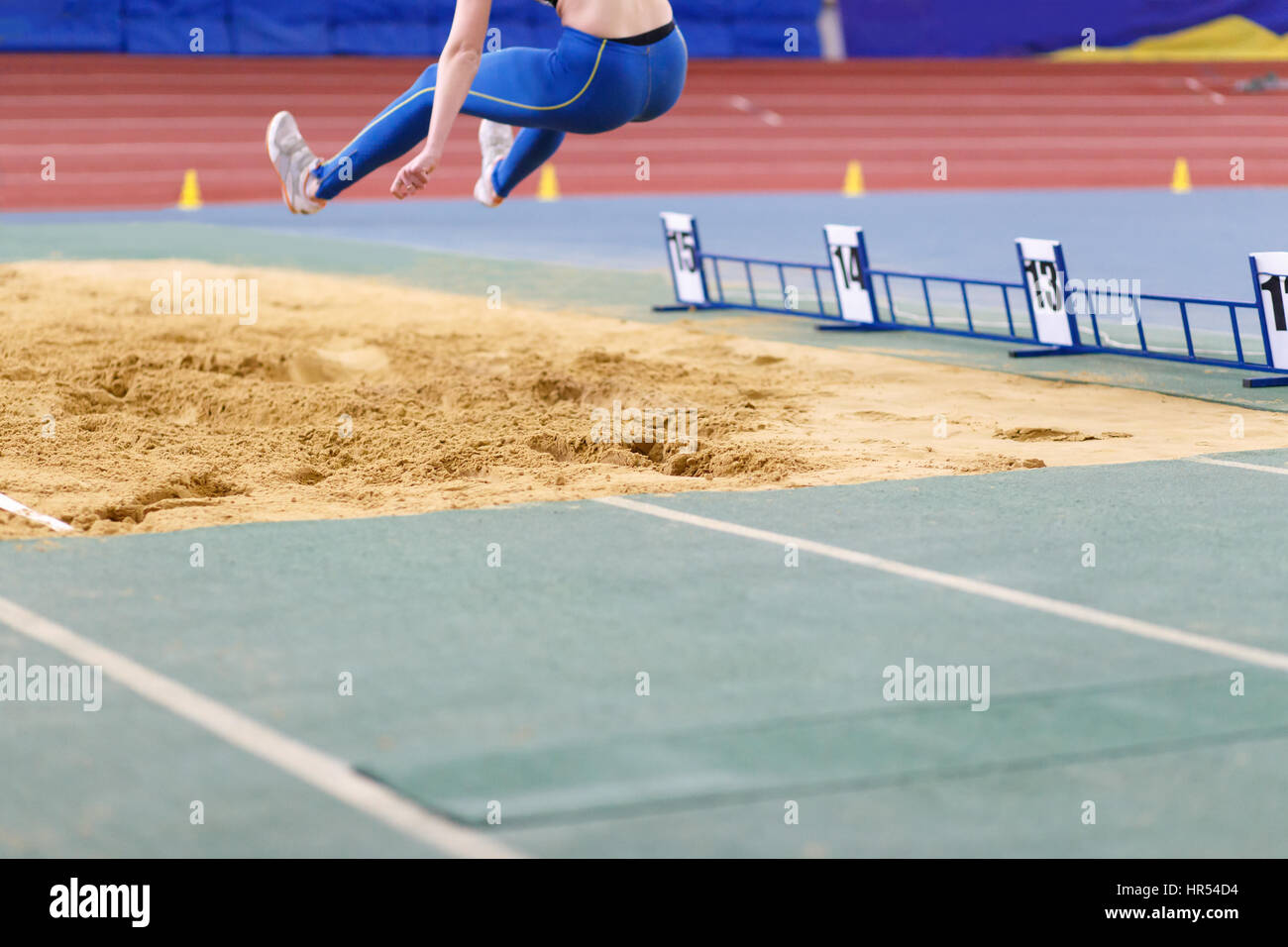 Female triple jump hi-res stock photography and images - Alamy