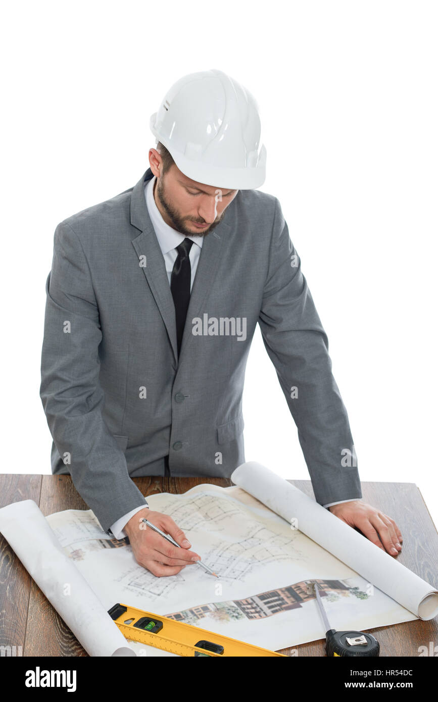 Drawing up plans hi-res stock photography and images - Alamy