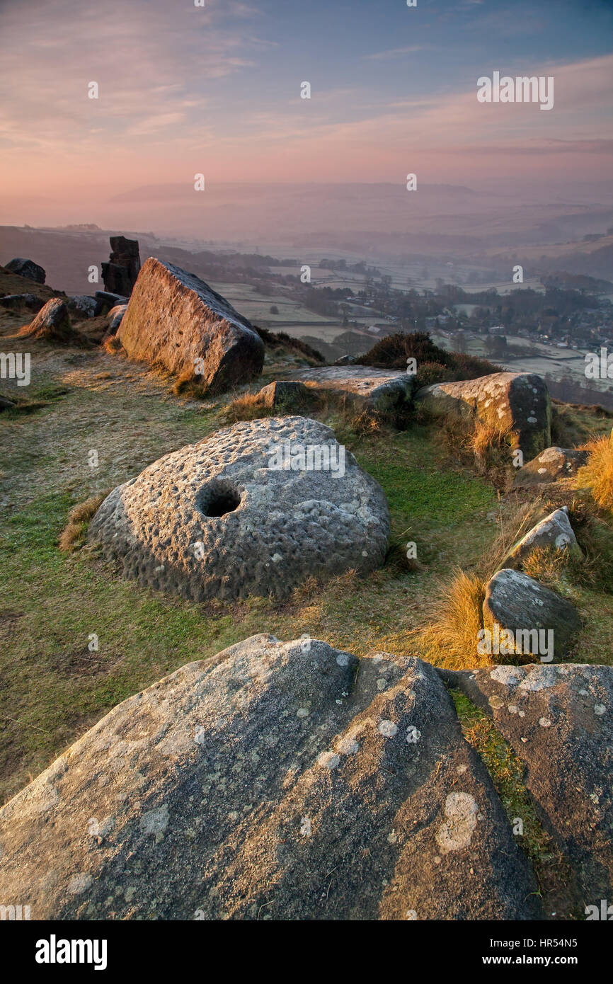 Millstone peak district hi-res stock photography and images - Alamy