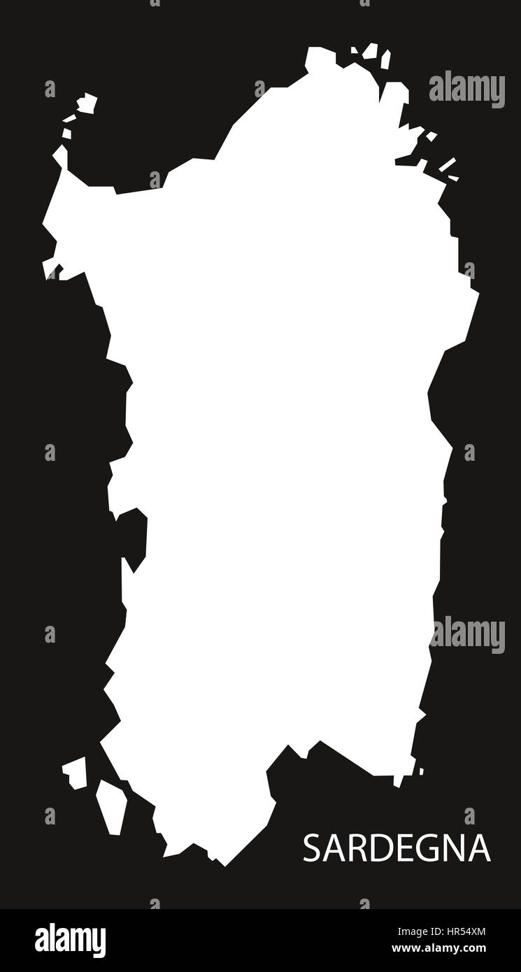 Map of sardegna hi-res stock photography and images - Alamy