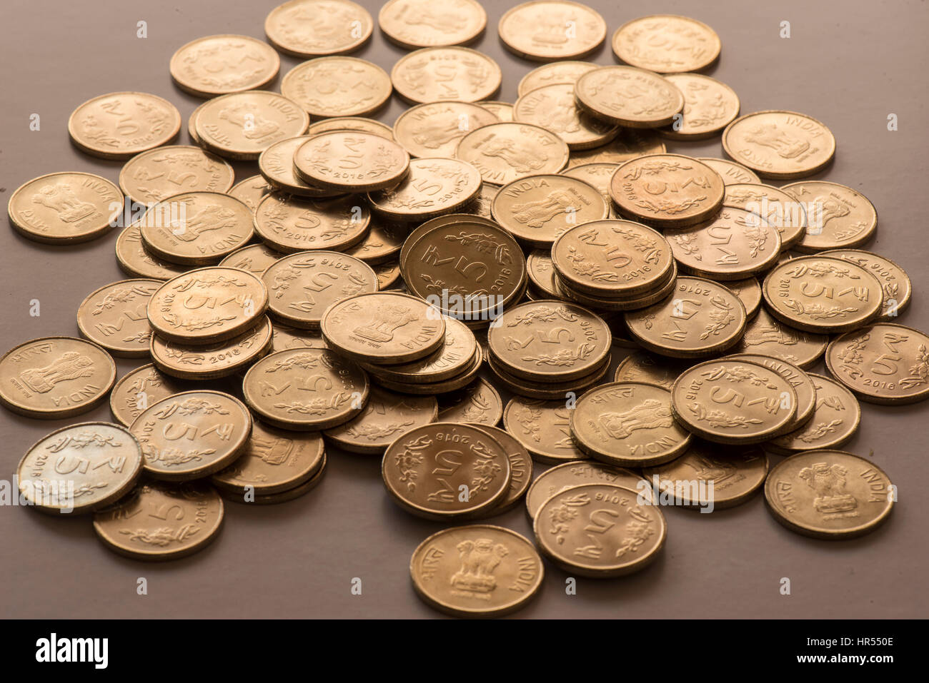Indian coins hi-res stock photography and images - Alamy