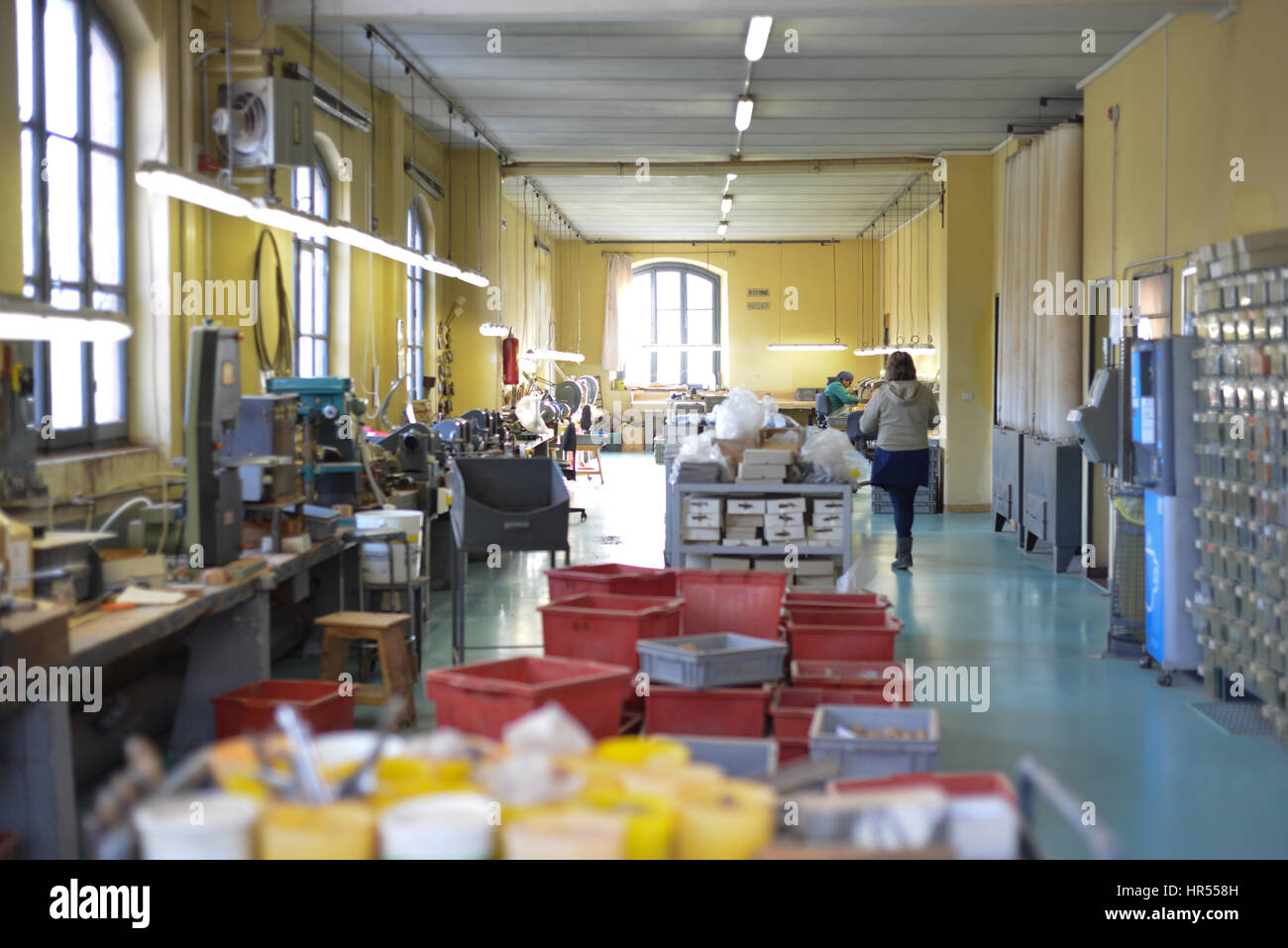 23 January 2017 - Brebbia, Varese, Italy. Brebbia Pipe, Itlay's oldest ...
