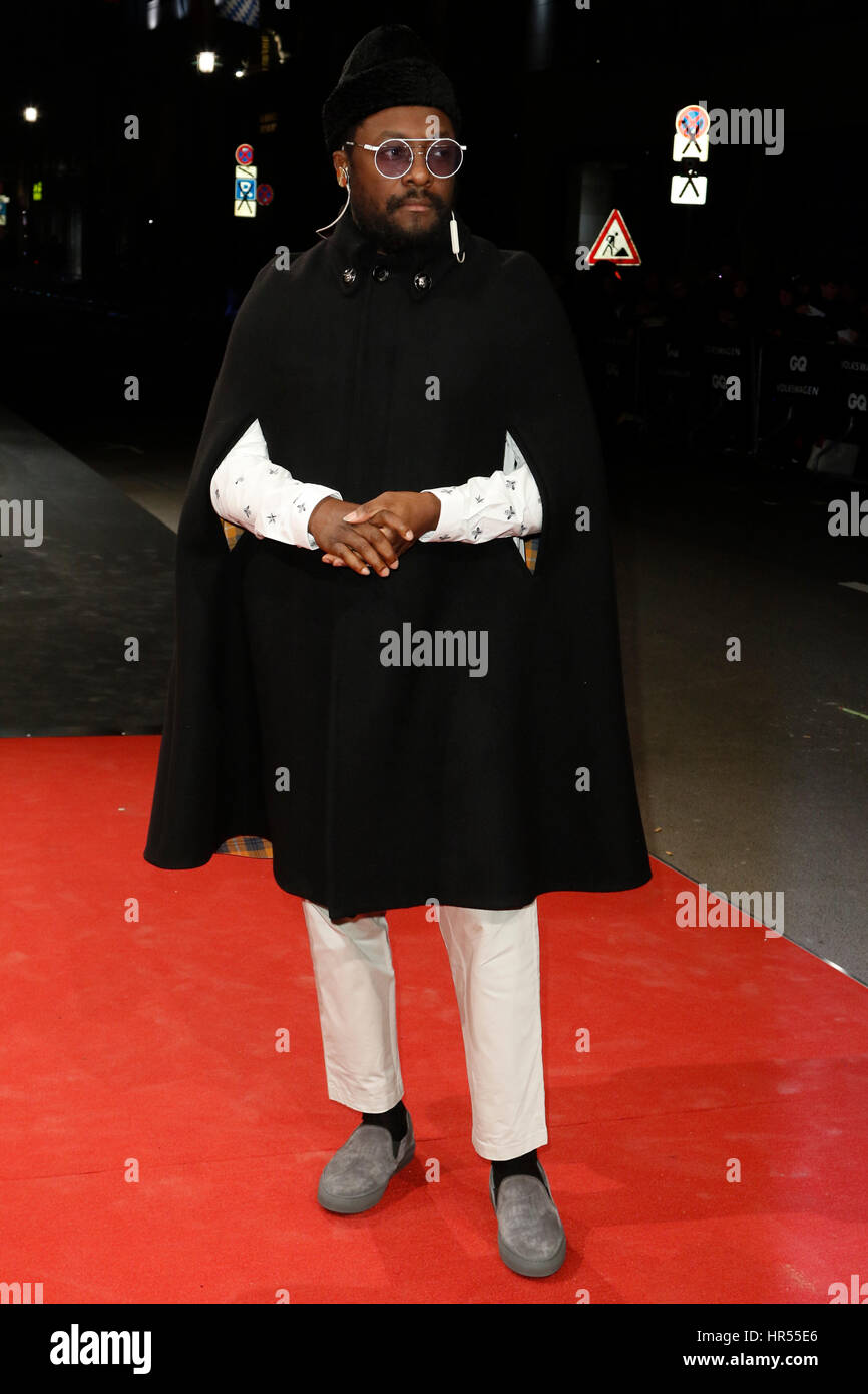 Berlin, Germany, 10th NOV, 2016. Adam Williams aka will.i.am attending ...