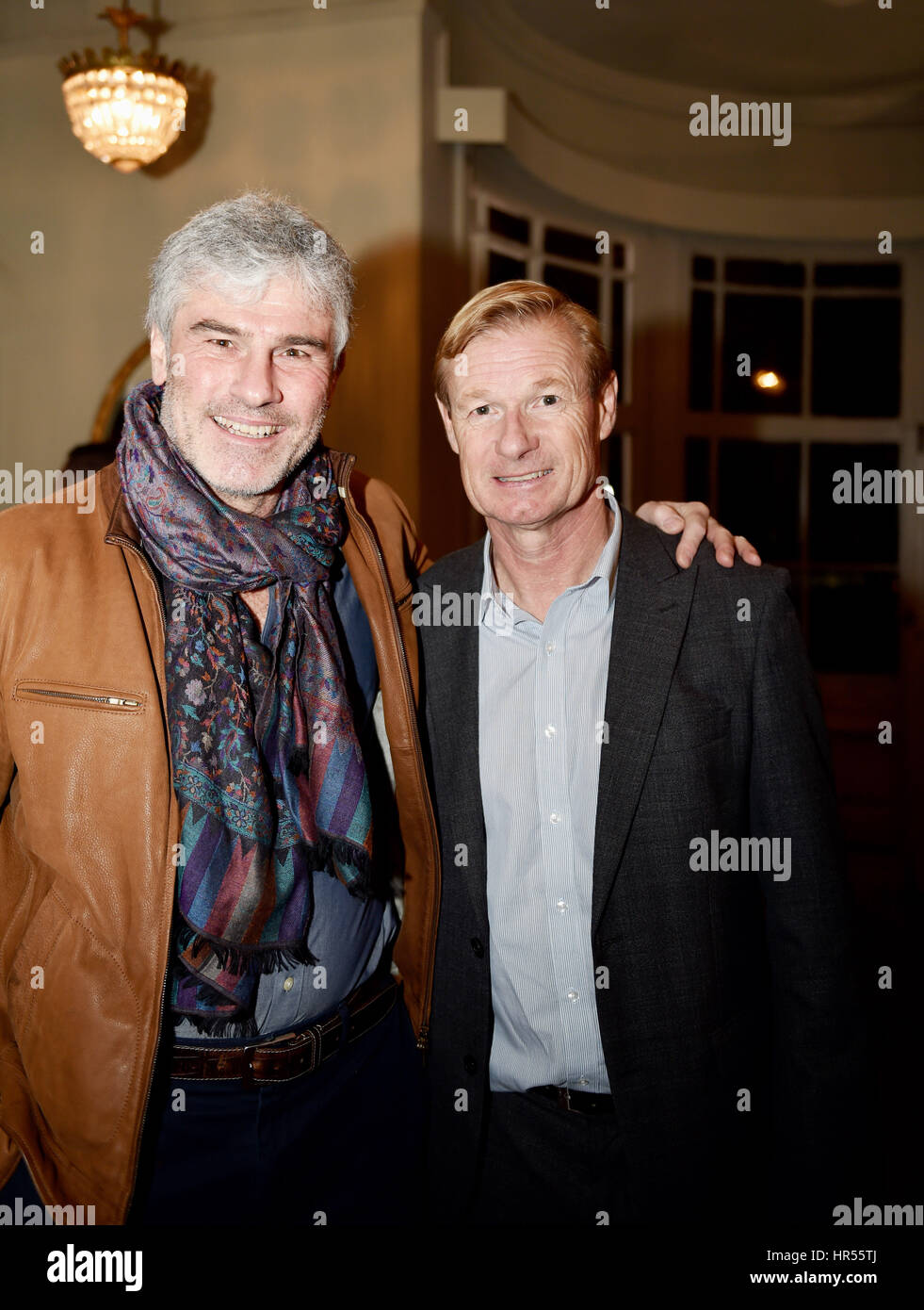 Brighton UK 20th February 2017 - Gary O'Reilly and Garry Neslon at The ...
