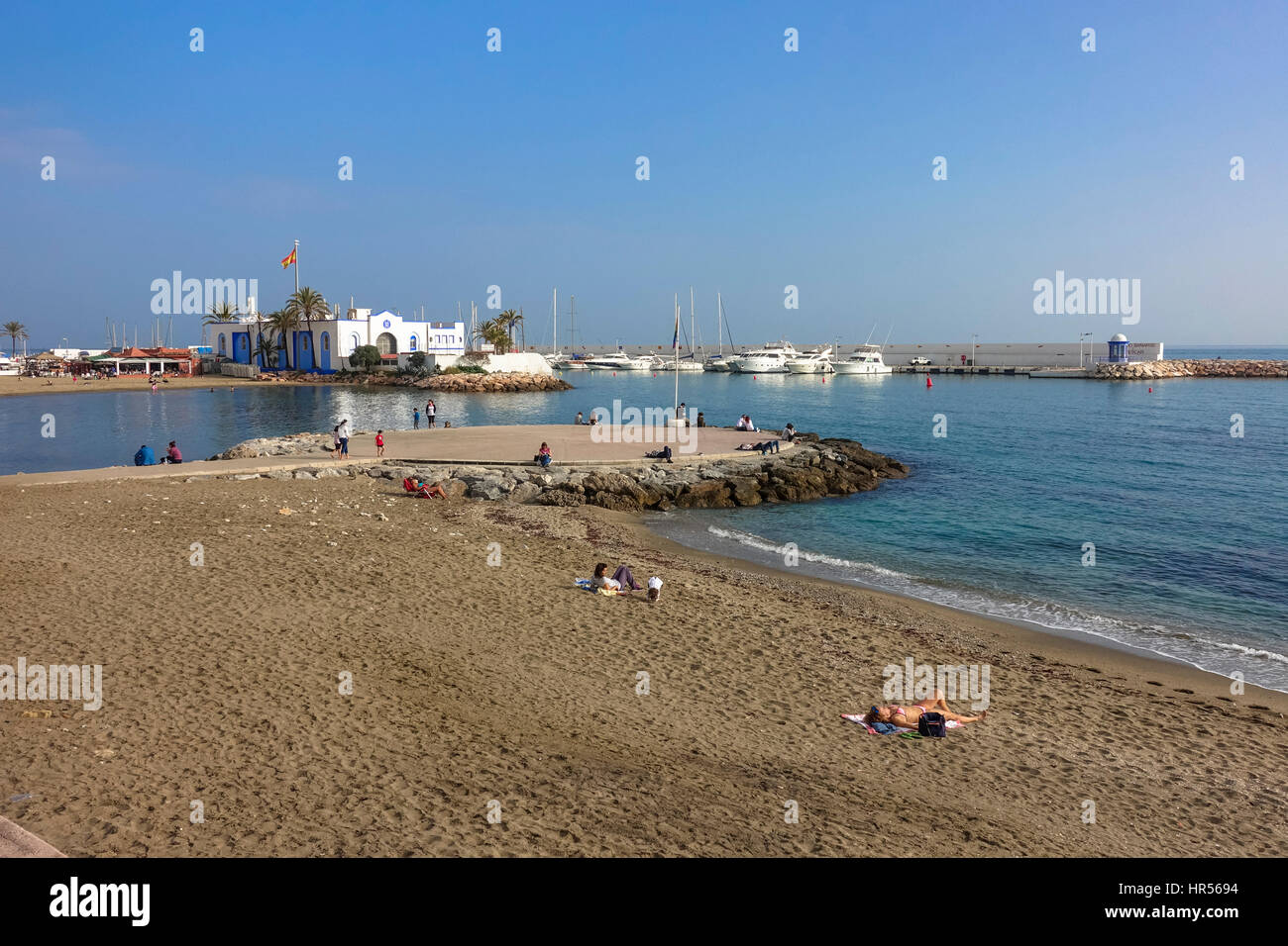 Marina yacht marbella seafront hi-res stock photography and images - Alamy
