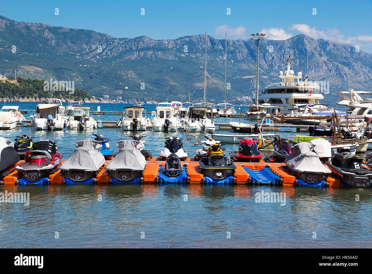Many ships on the dock Stock Photo - Alamy