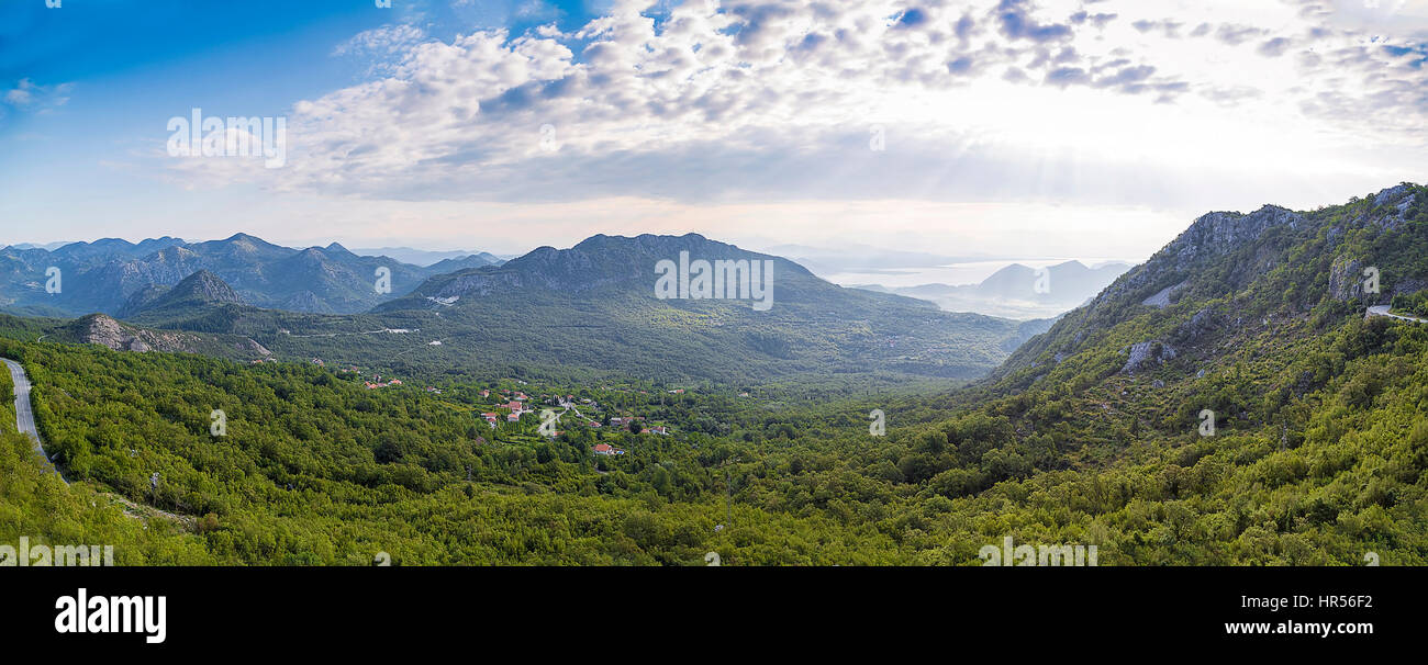 Beautiful scenery mountain landscape on a Sunny day Stock Photo - Alamy