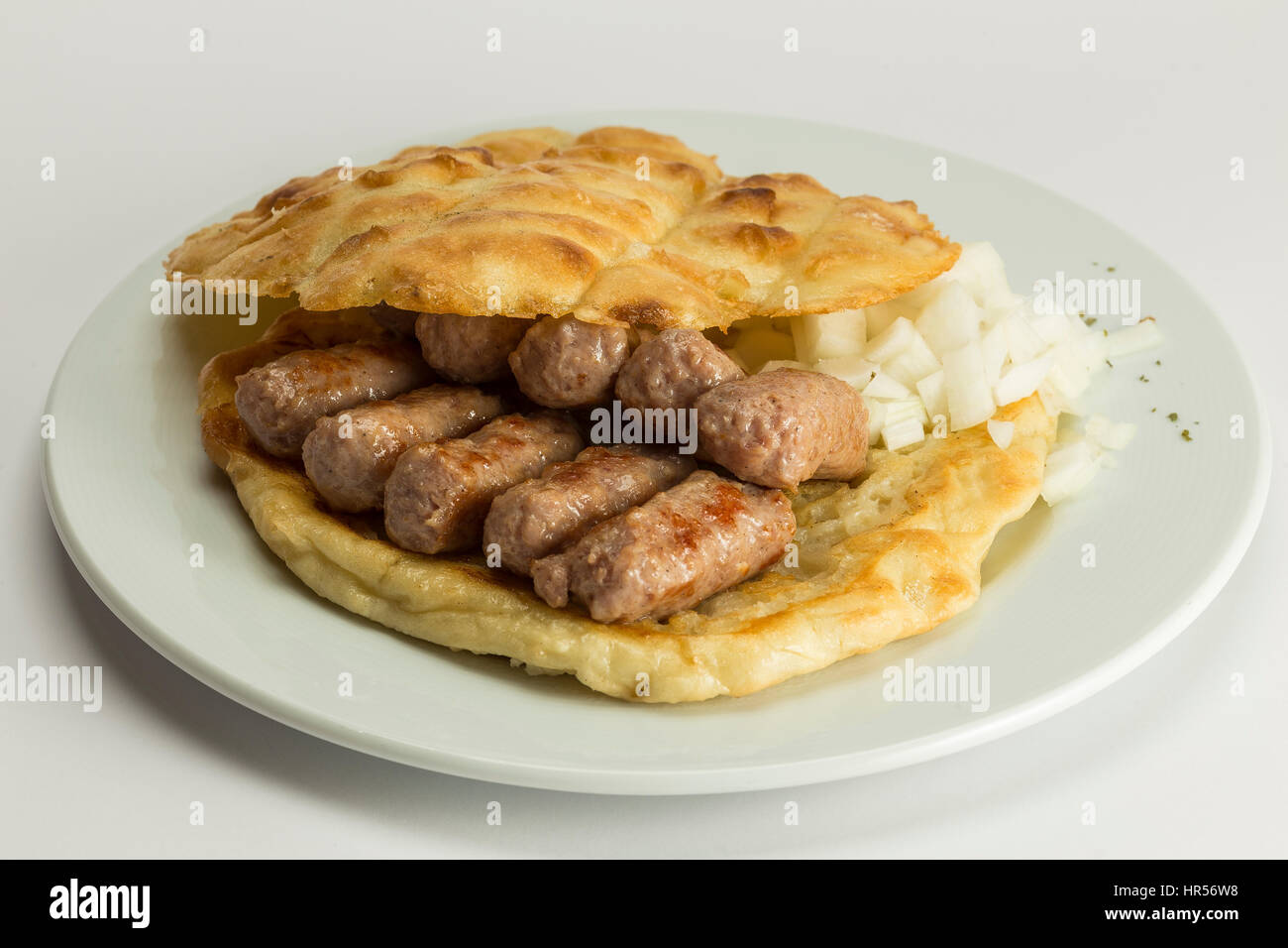 cevapcici served in a plate Stock Photo - Alamy