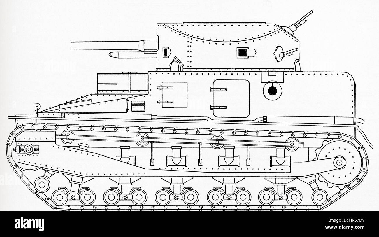 Martel's MKII version of the light one man tank. Lieutenant General Sir ...