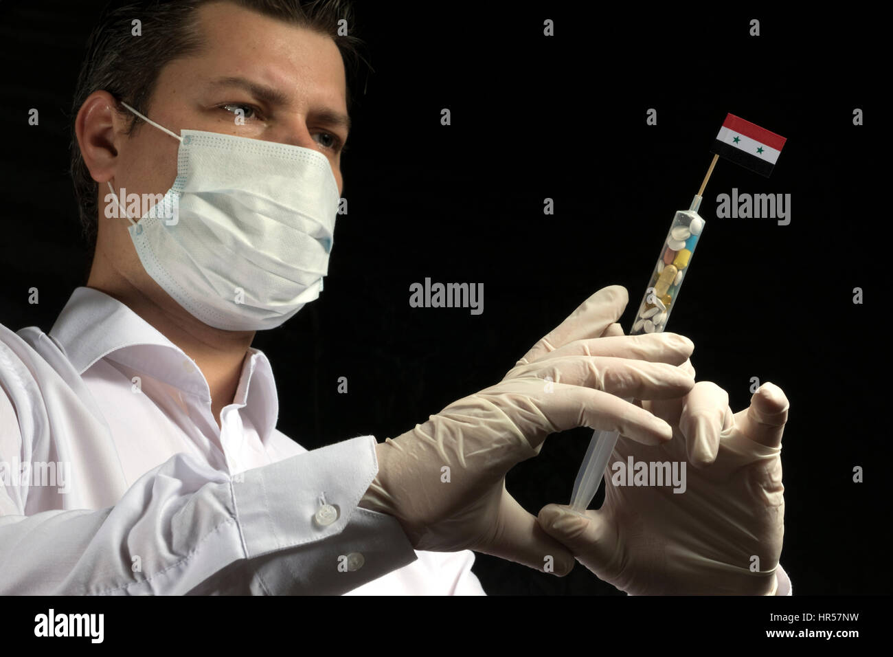 A syrian doctor hi-res stock photography and images - Alamy