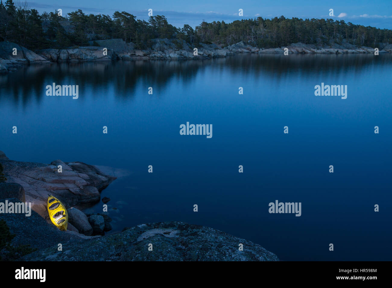 Stockholm archipelago map hi-res stock photography and images - Alamy