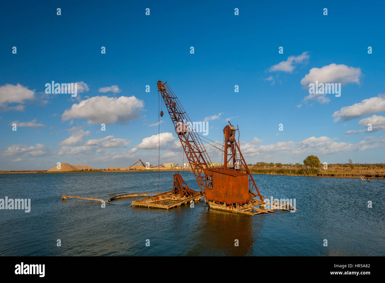 Dredging gravel hi-res stock photography and images - Alamy