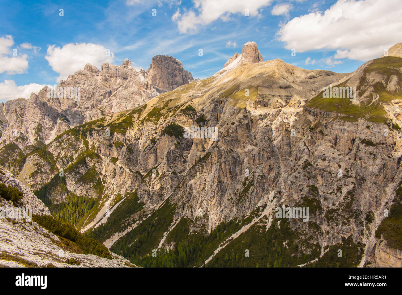 Landscape surrounding Tre Cime di Lavaredo, Veneto, italy Stock Photo ...