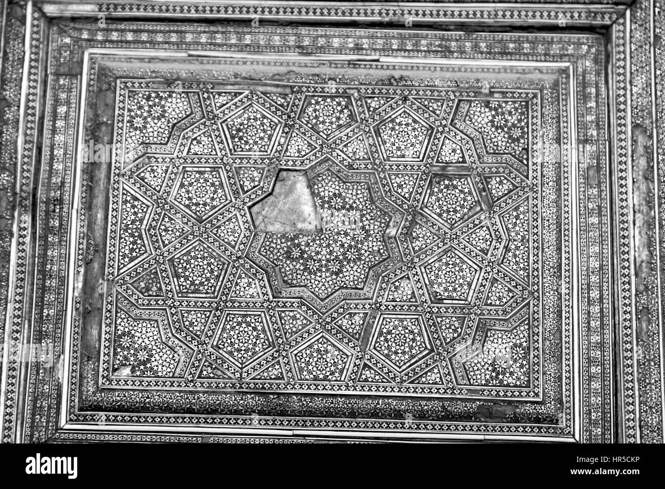 blur in iran abstract texture of the religion architecture mosque roof ...