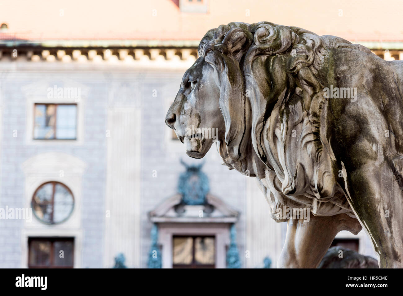Munich bavarian lion hi-res stock photography and images - Alamy