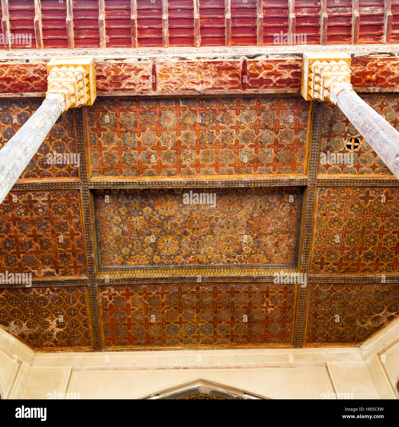 blur in iran abstract texture of the religion architecture mosque roof ...