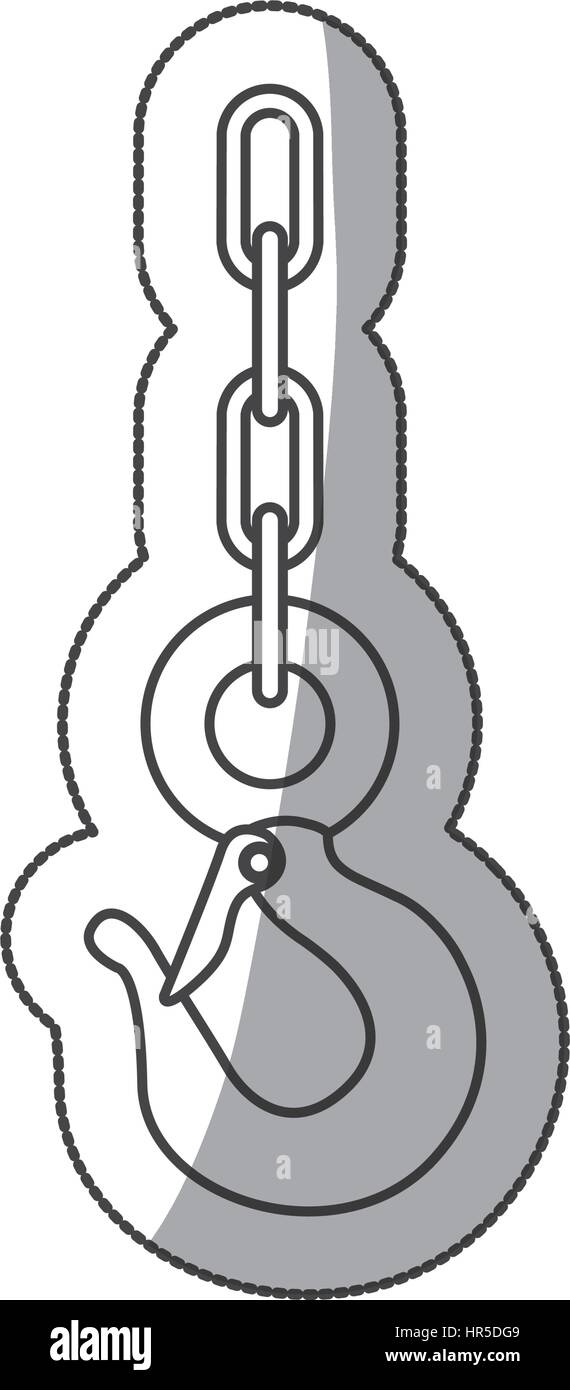 sticker silhouette metal hook with chain Stock Vector Image & Art - Alamy sticker silhouette metal hook with chain Stock Vector Image & Art - Alamy