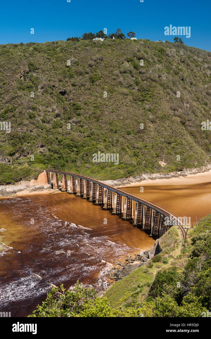 Kaaimans River Bridge in Wilderness, Western Cape, South Africa Stock ...
