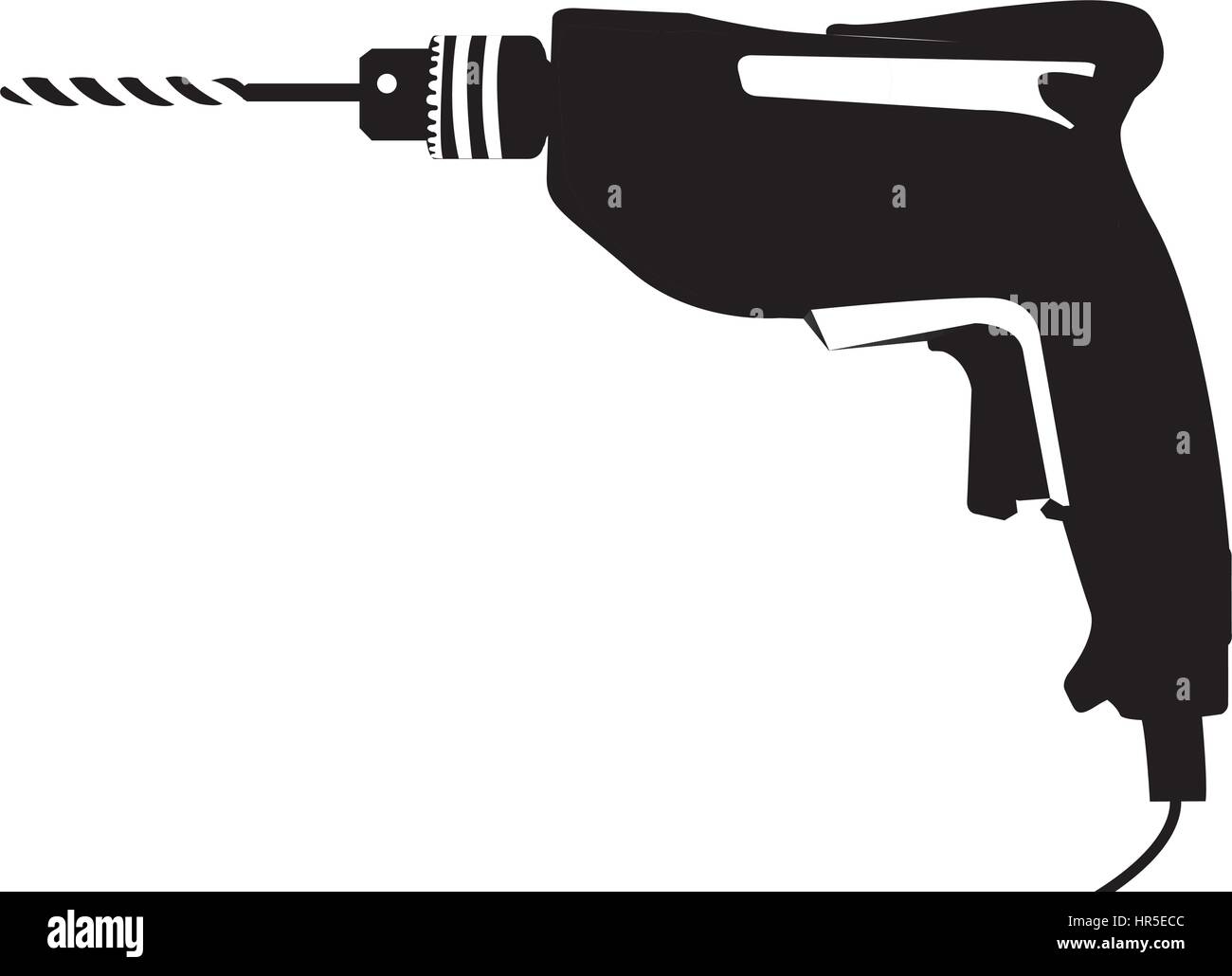 Power Drill Silhouette