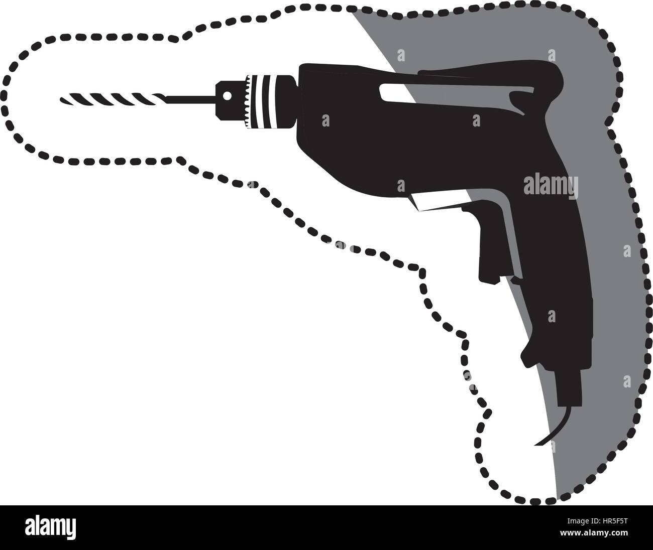 Electric drill sticker hi-res stock photography and images - Alamy